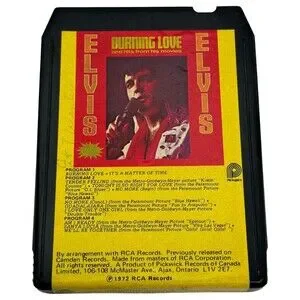 Media | Elvis 8track Tape Bundle 3 Burning Love Blue Christmas ...